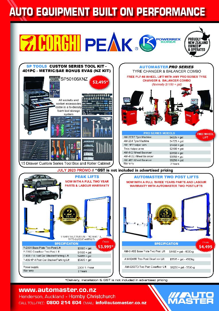 Monthly Specials :: Auto Master